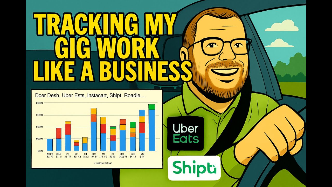 Tracking My Gig Work Like a Business | Full Day Multi-App Grind (Shipt ...