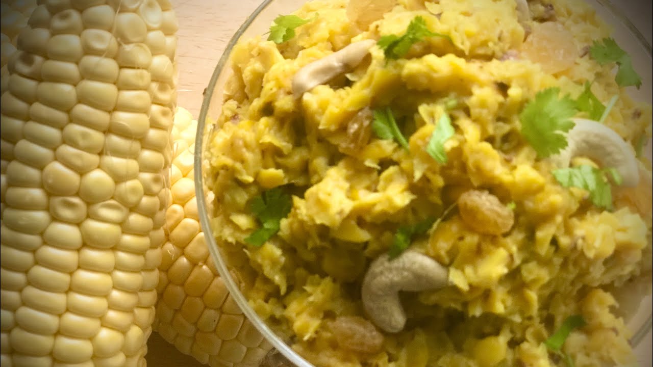 Corn Chevdo/ Bhutte ka Kees /Corn Fry / Makai no Chivdo/ مکئی چاٹ/મકાઈ ...