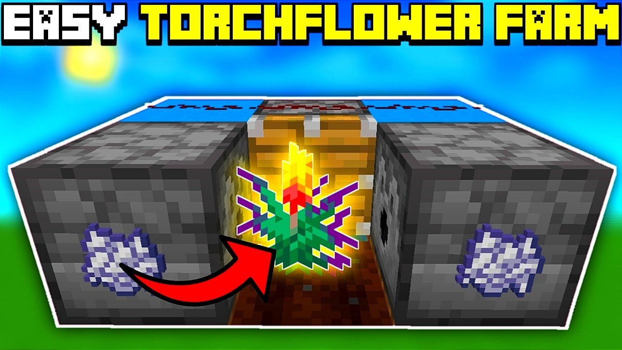 🦅 Minecraft Bedrock 1.20 | Easiest Torchflower Farm Tutorial! - YouTube