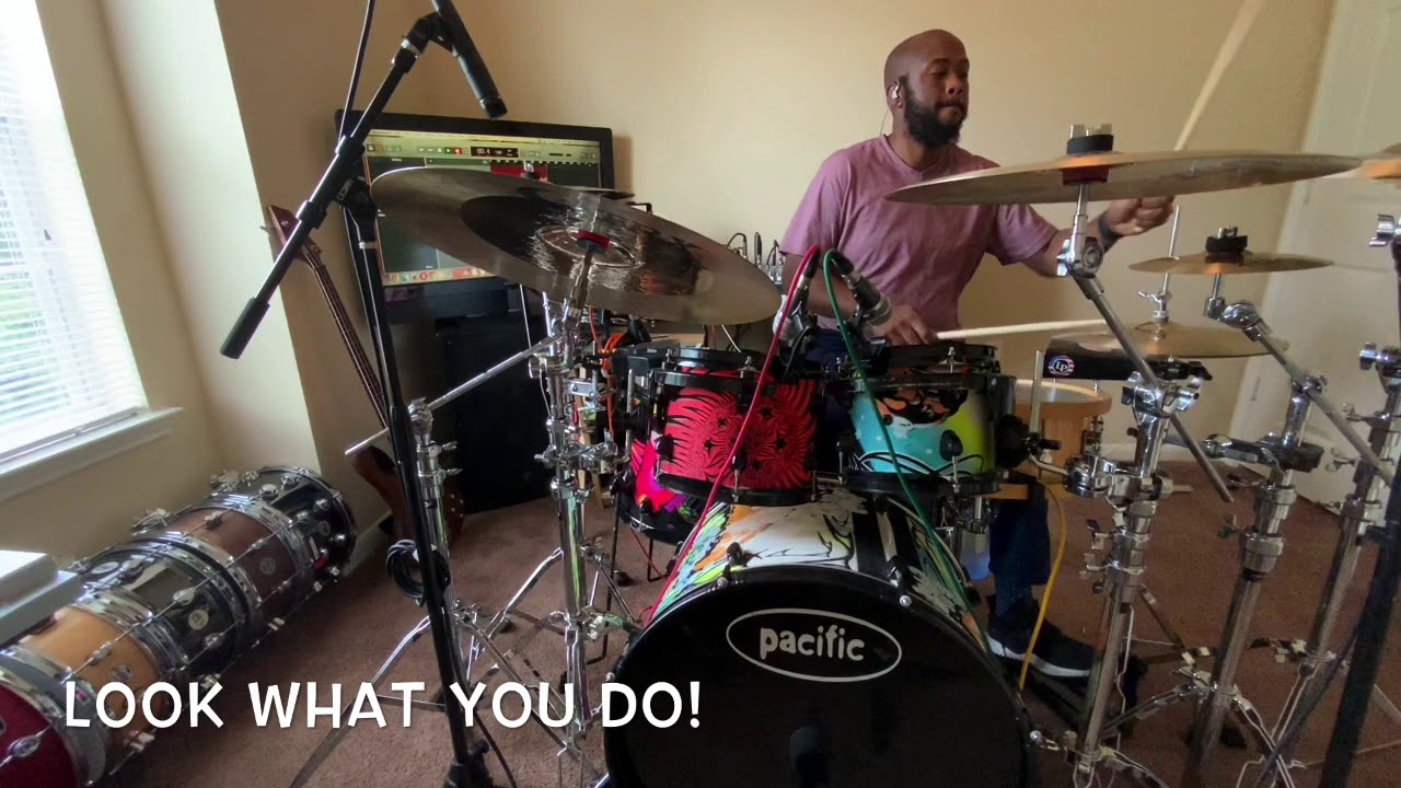 Look What You Do - Ronnie Butler & Sweet Emily (Drum Cover) - YouTube
