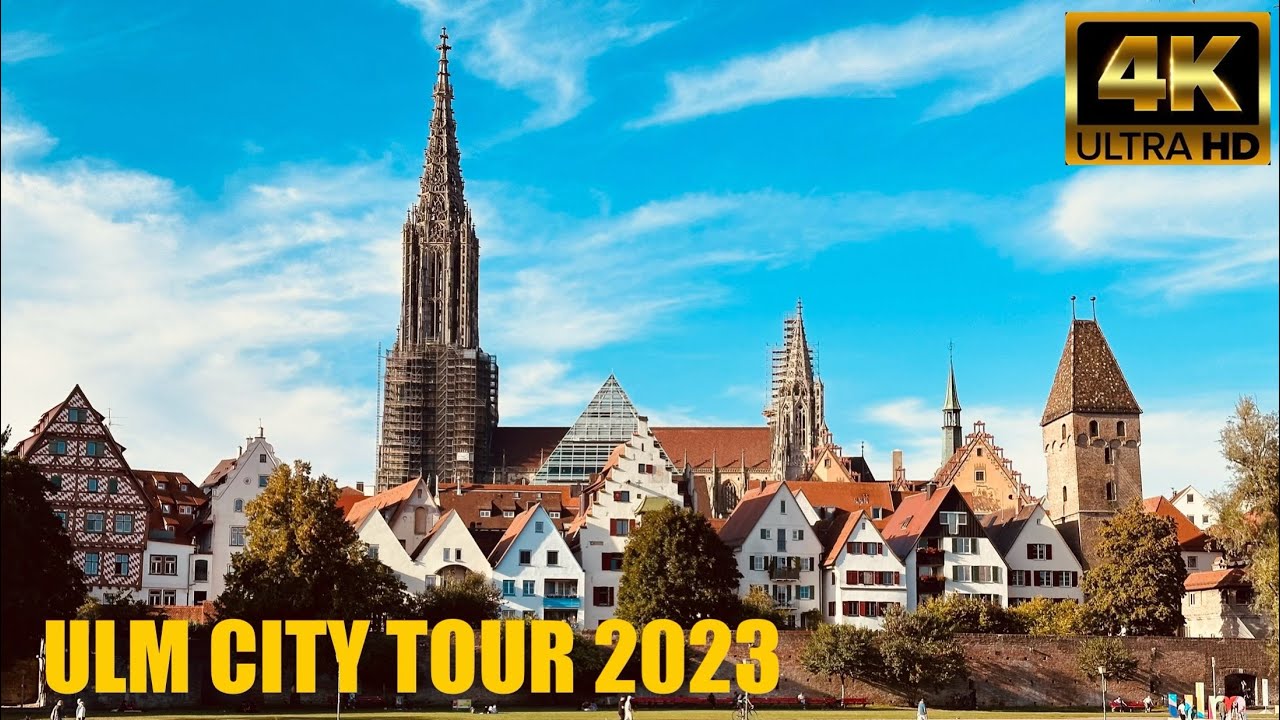 4K Ulm City Tour 2023 - 4K Ulmer Stadtrundfahrt 2023 - YouTube