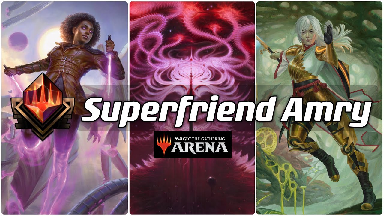 【🎴Standard BO1】🚨Mythic || ⚫️⚪️Superfriend Amry〔Magic The Gathering ...