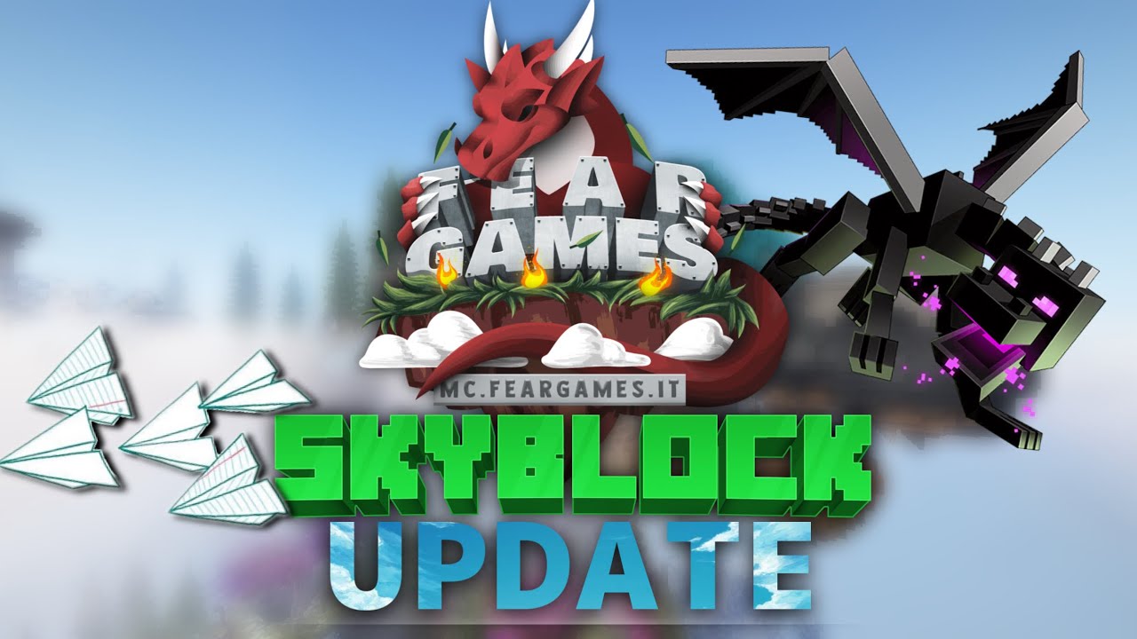 FearGames SkyBlock — Trailer Ufficiale 🐲 | mc.feargames.it - YouTube