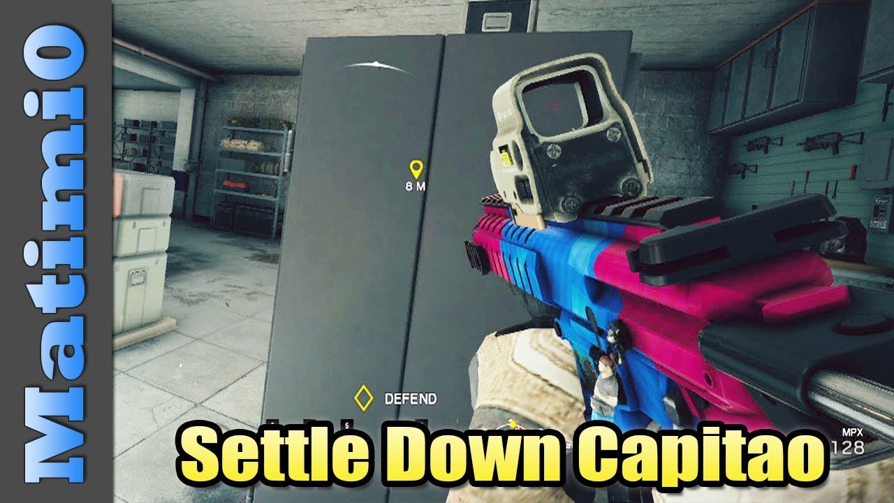 Settle Down Capitao - Rainbow Six Siege - YouTube