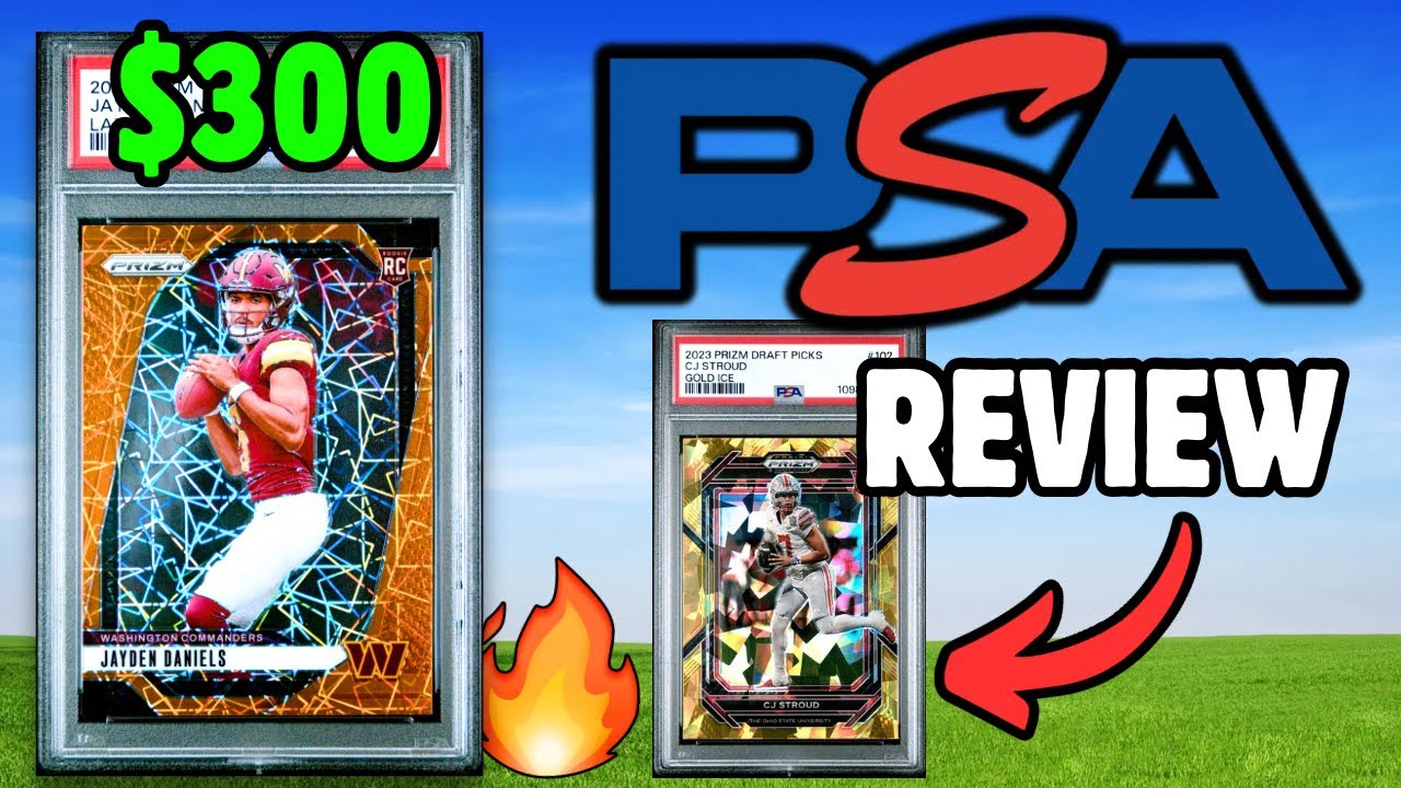 INSANE Sports Card PSA Reveal! Big Grades and Shocking Lows! - YouTube