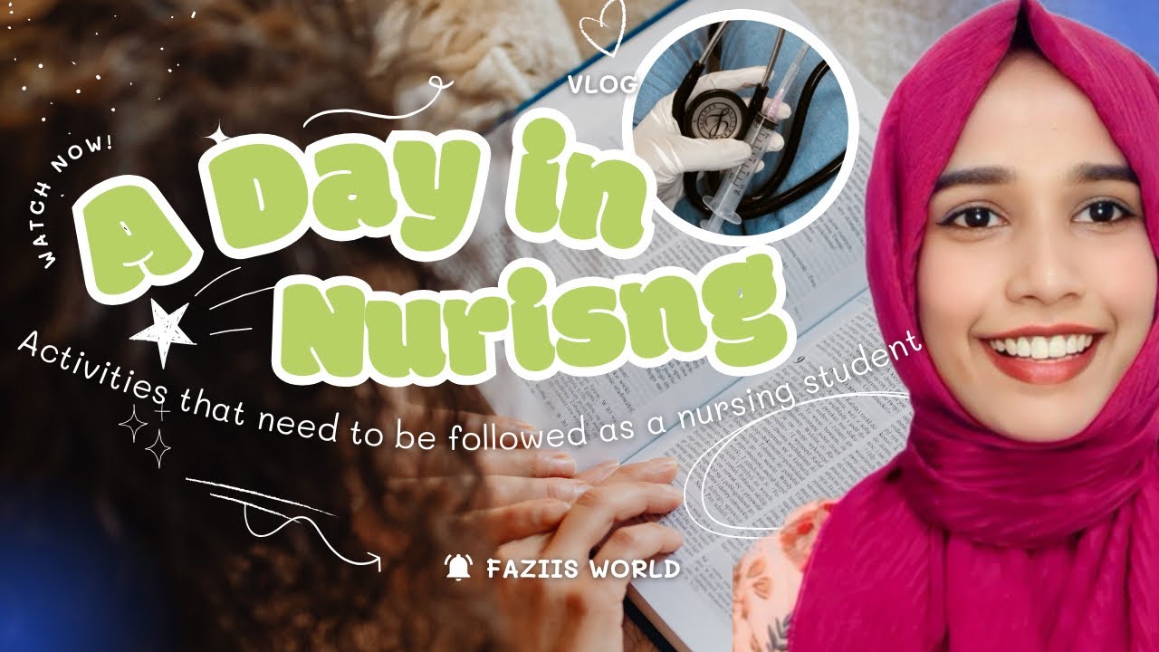 🧐How to prepare a day as a student nurse⁉️||Activities of student nurse ...