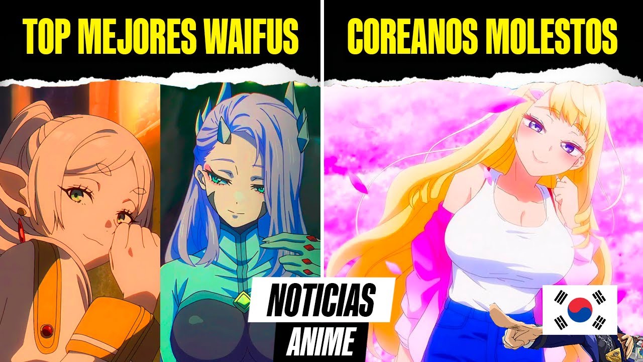 TOP 10 MEJORES WAIFUS invierno 2024 por Japón, Dosanko Gal desata ira ...