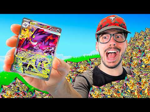 Opening 300 Pokemon Packs for Charizard, Gengar and Pikachu! (Ascended Heroes)
