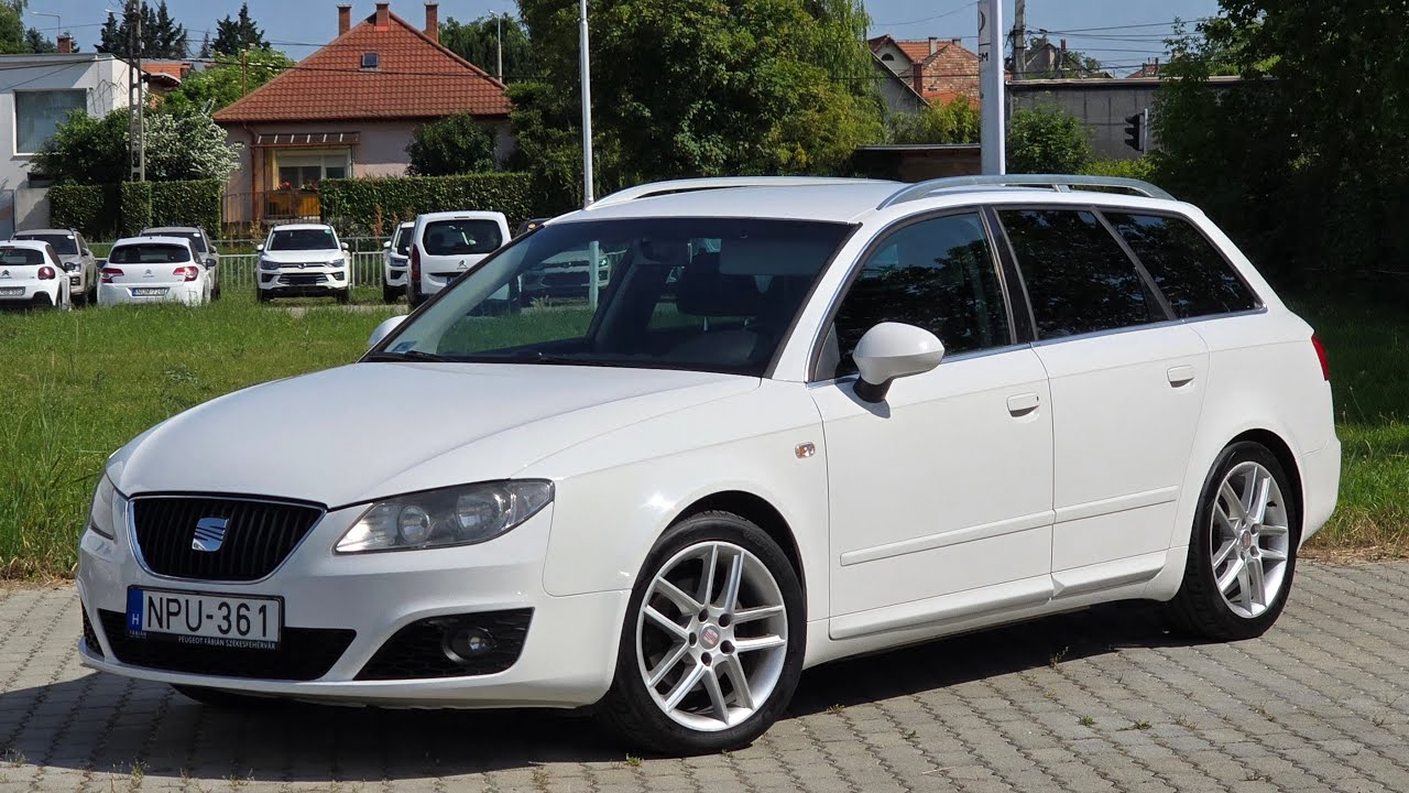 2011 Seat Exeo ST Style 2.0 CR TDI 143HP Multitronic Candy White - YouTube