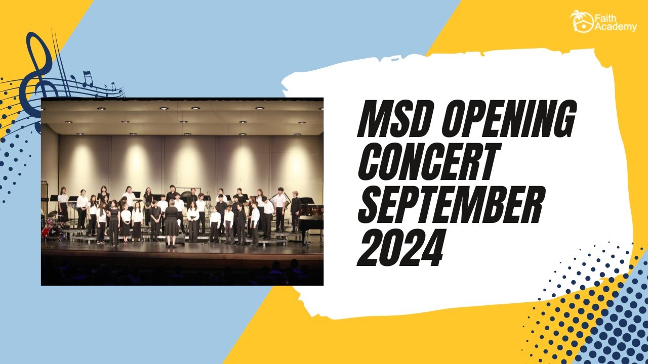 MSD Opening Concert 2024 - YouTube