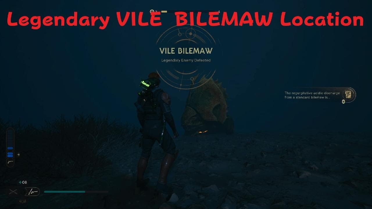 STAR WARS Jedi: Survivor Legendary VILE BILEMAW Location - YouTube