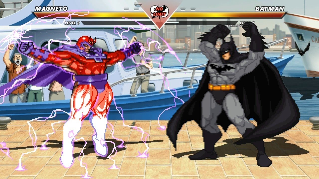 MAGNETO vs BATMAN - Highest Level Incredible Epic Fight! - YouTube