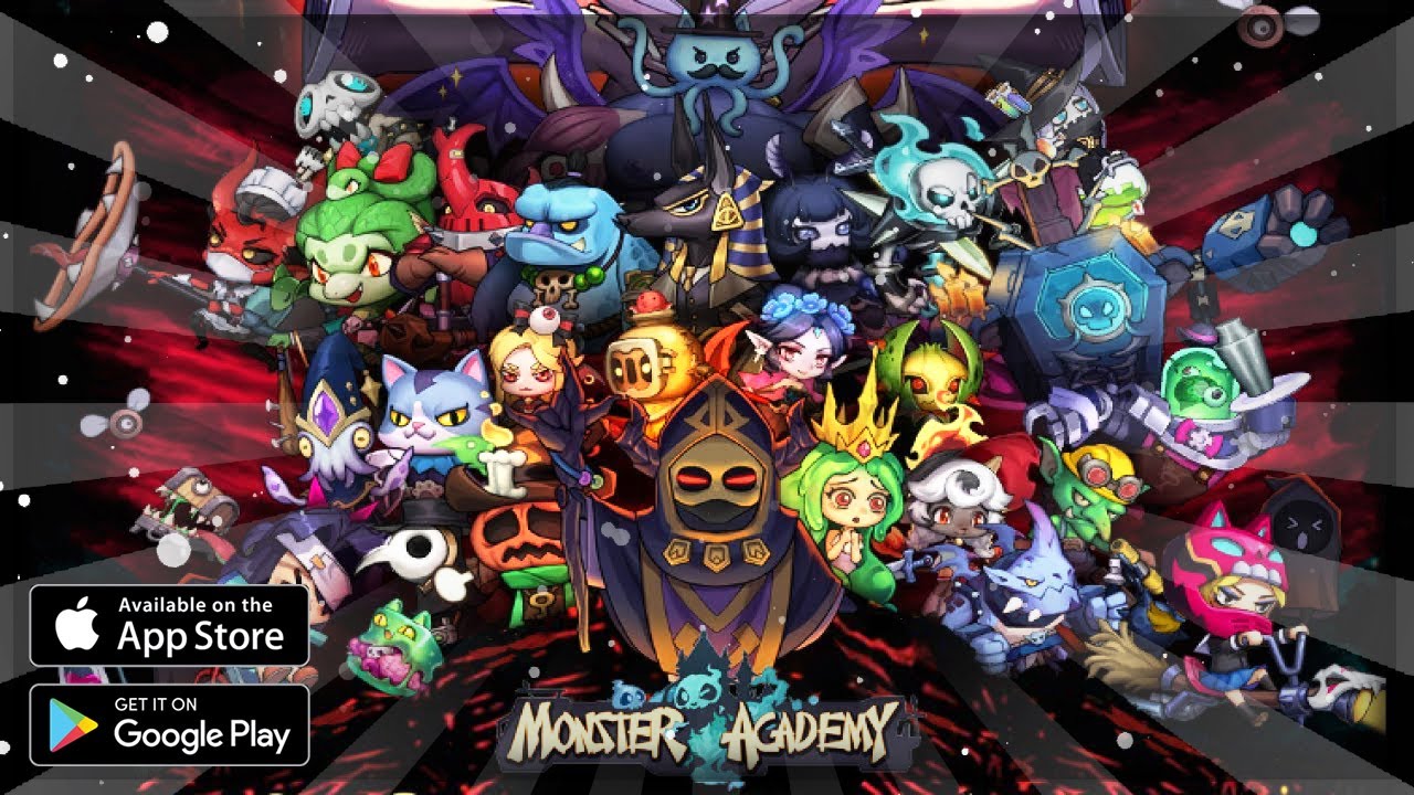 DECOUVERTE DE MONSTER ACADEMY UN RPG DEMONIAQUE ! IOS ANDROID GAMEPLAY ...