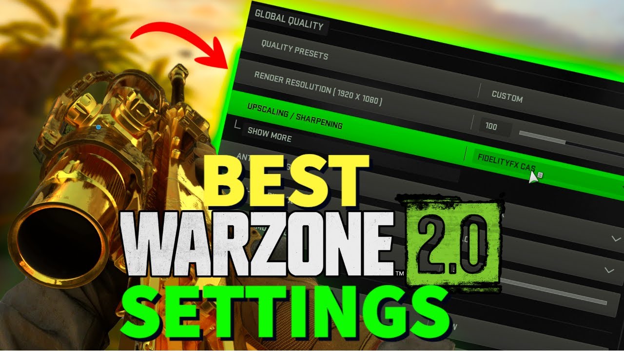 BEST PC Settings for Warzone 2.0! (Optimize FPS & Visibility) - YouTube