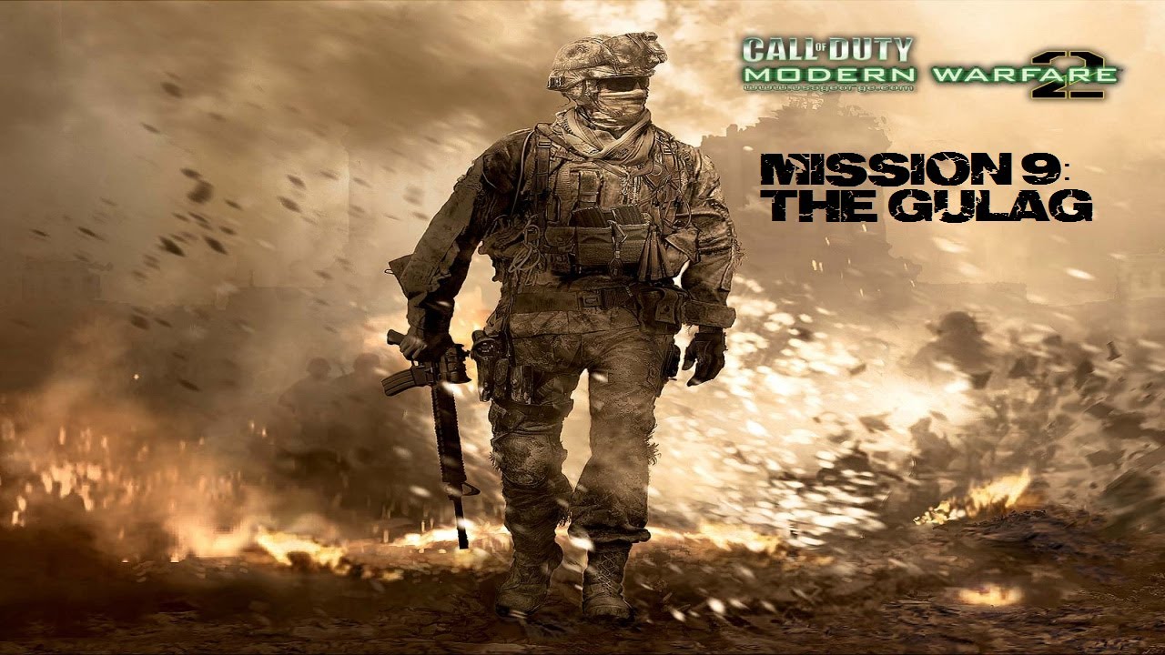 Call Of Duty MW2 - Campaign - Mission 9 The Gulag - YouTube