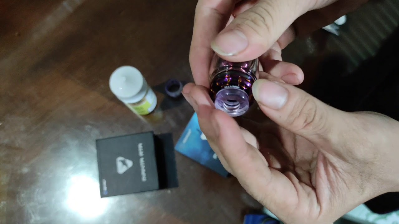 Test đầu tank RTA manta (vape) - YouTube
