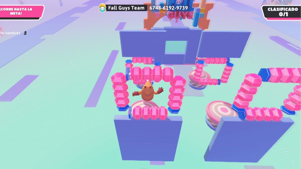 Floorless | Fall Guys Team Map + Code - YouTube