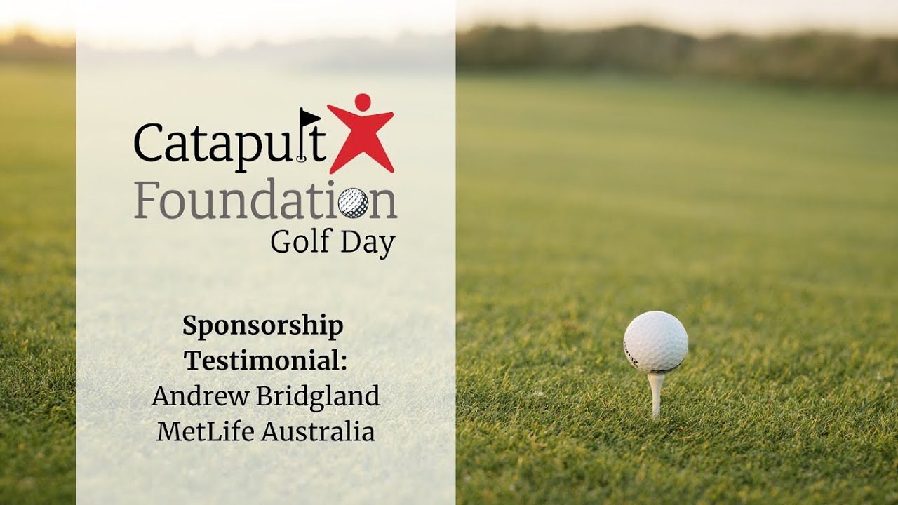 'Not Another' Golf Day - Testimonial | CATAPULT FOUNDATION - YouTube