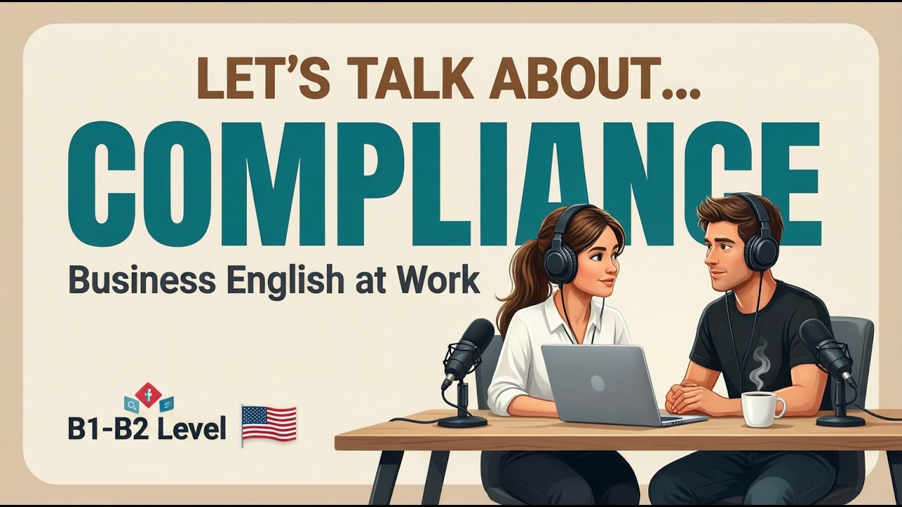 Talking About Compliance at Work | English Conversation (B1-B2 Level ...
