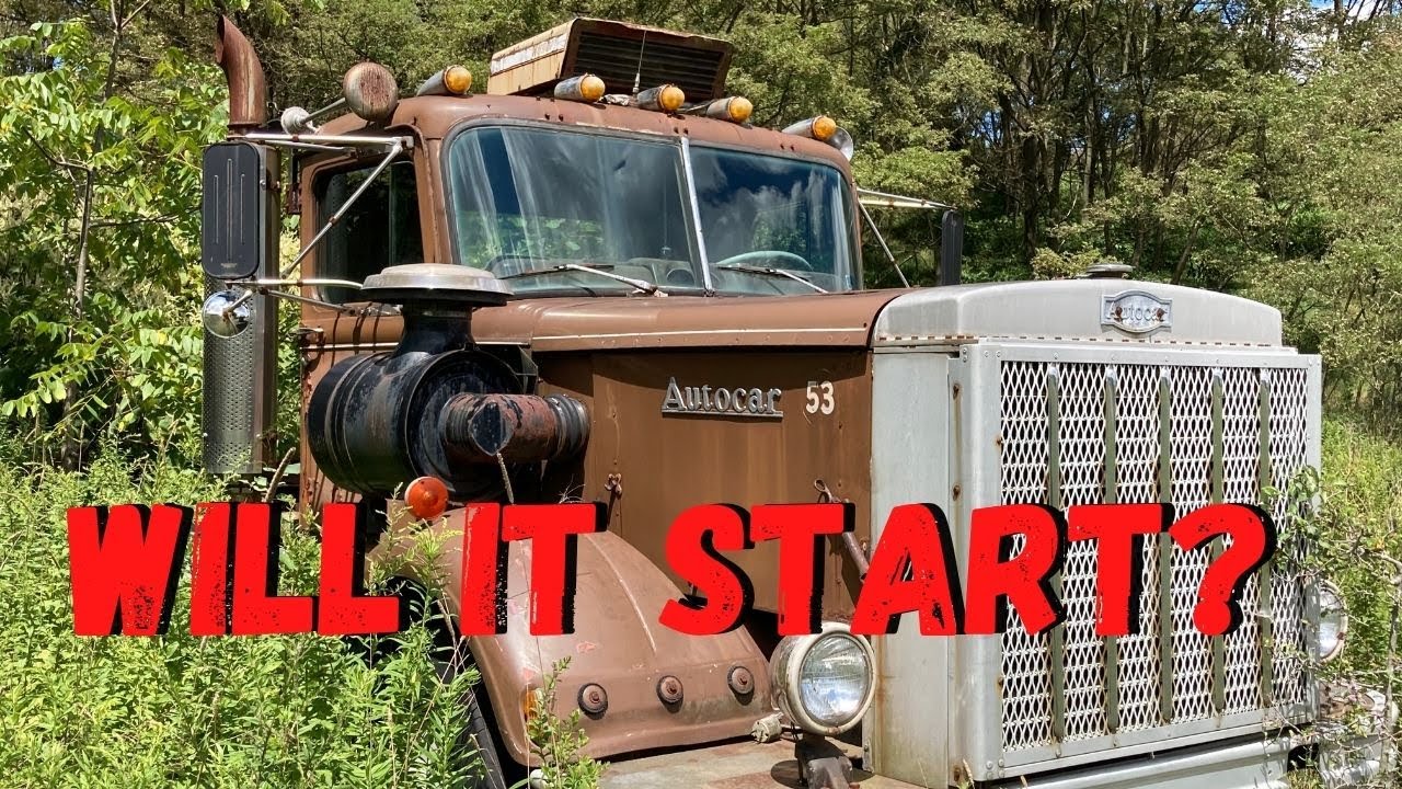 1975 Autocar Tractor Will It Start? - YouTube Music
