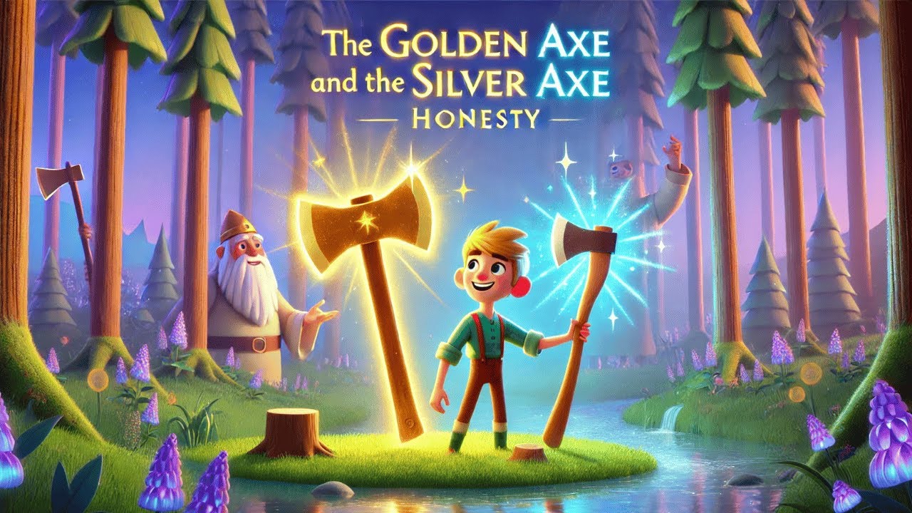 Lesson 5: The Golden Axe and the Silver Axe – Honesty| Win kids journey ...