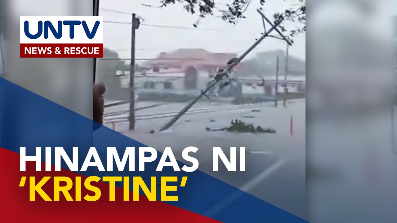 Ilang lugar sa Batangas, binaha dahil sa epekto ng bagyo; ilang ...