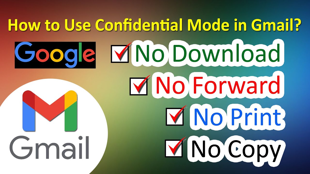 How to Use Confidential Mode in Gmail | Gmail Confidential mode ...
