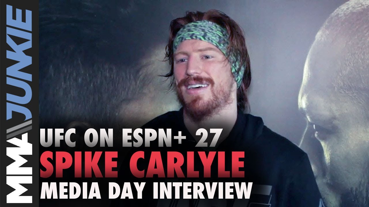 UFC on ESPN+ 27: Spike Carlyle media day interview - YouTube