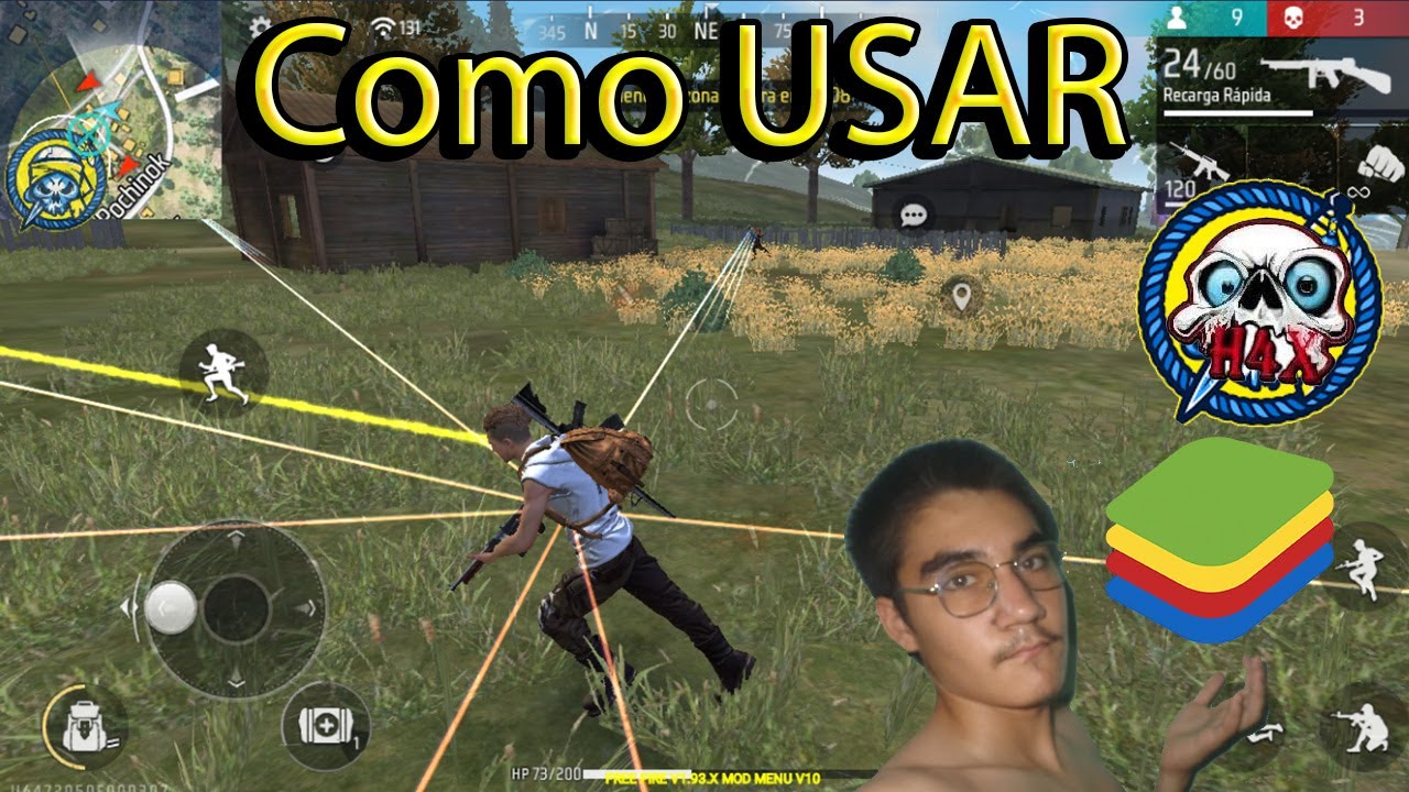 Como USAR FFH4 en PC que EMULADOR y USO de las ANTENAS npc name espec ...