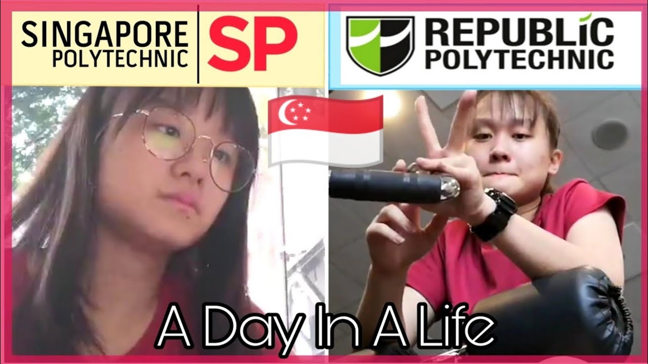 A Day In A Life of *SINGPORE POLY vs *REPUBLIC Polytechnic Student ...