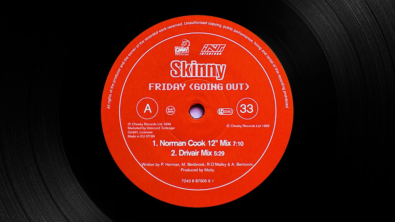 Skinny - Friday (Going Out) (Drivair Mix) [1999] - YouTube