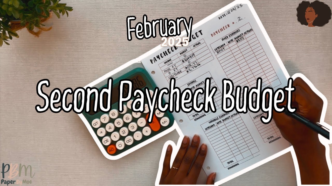 February 2nd Paycheck Budget | Chat With Me | HIS & HER | Zero Based ...