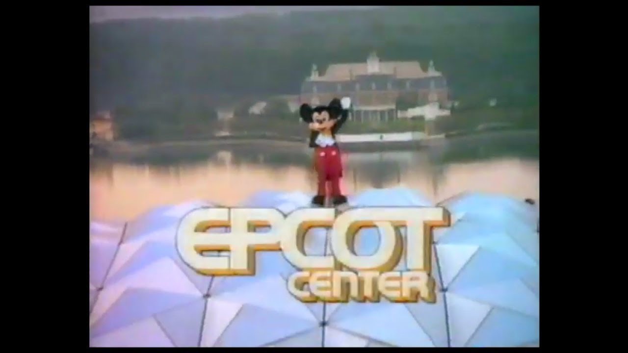 Epcot Center Awaits Your Visit Television Commercial Walt Disney World ...