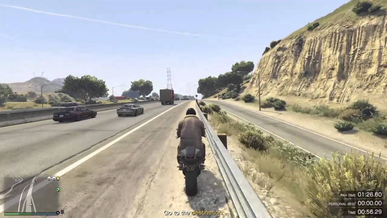 GTA5 Online Power Station Time Trial - YouTube
