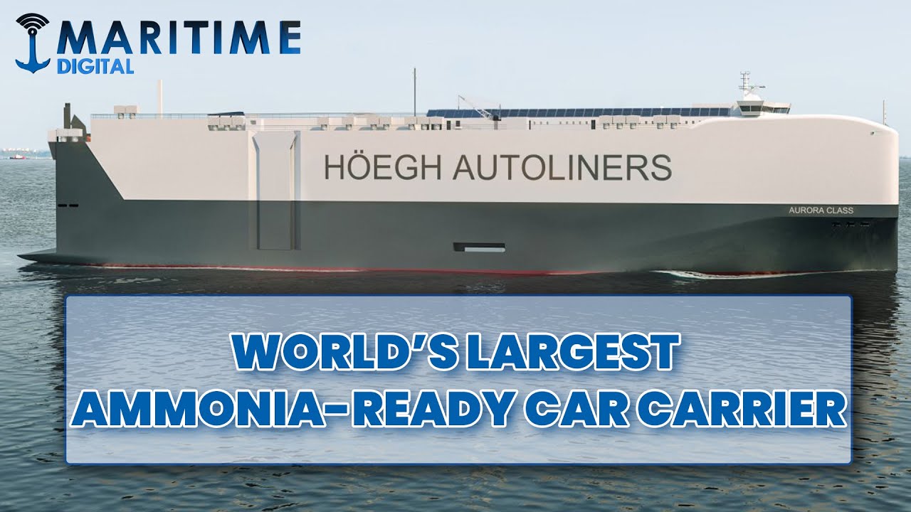 Höegh Autoliners books world’s largest ammonia-ready car carriers in ...