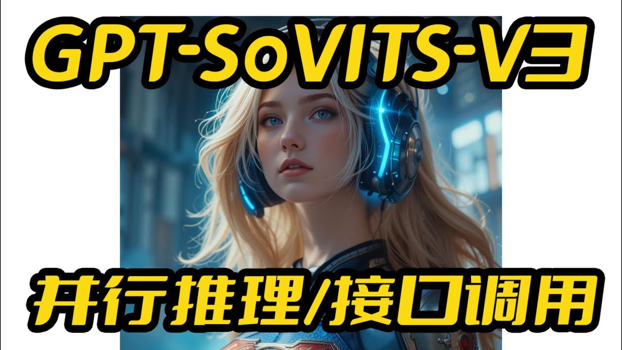 GPT-SoVITS-V3并行推理一键包,支持50系显卡,支持老显卡半精度,花佬开源,ChasonJiang提供PR,TTS,文字转语音,声音克隆,接口api调用 - YouTube