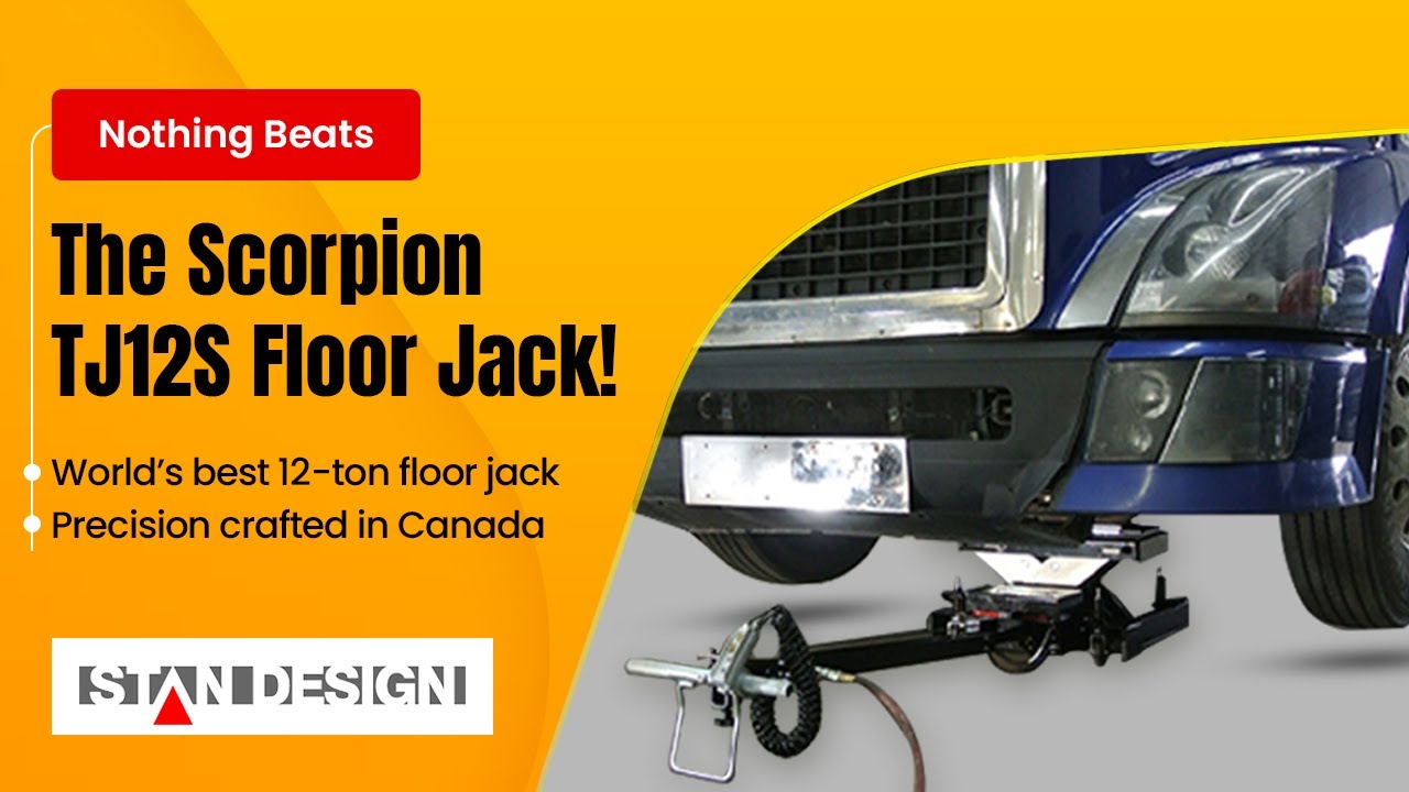 Scorpion TJ12S - World's Best 12 Ton Jack | Floor Jack - YouTube