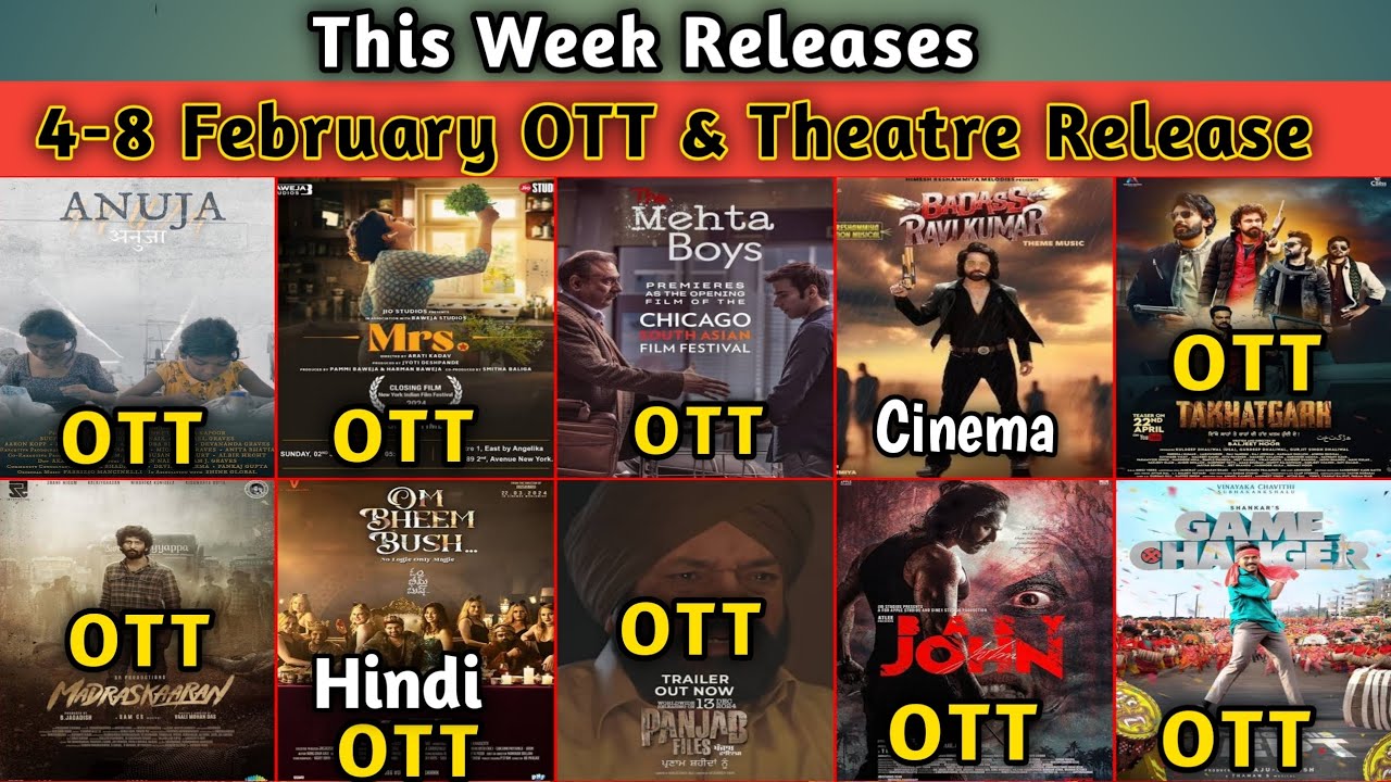 7 February Movie Release | February 7 Movie Release 2025 - YouTube