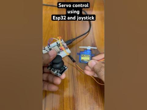 How to control Servo motor using esp32 and joystick #shorts #hashincludeelectronics #servo # ...