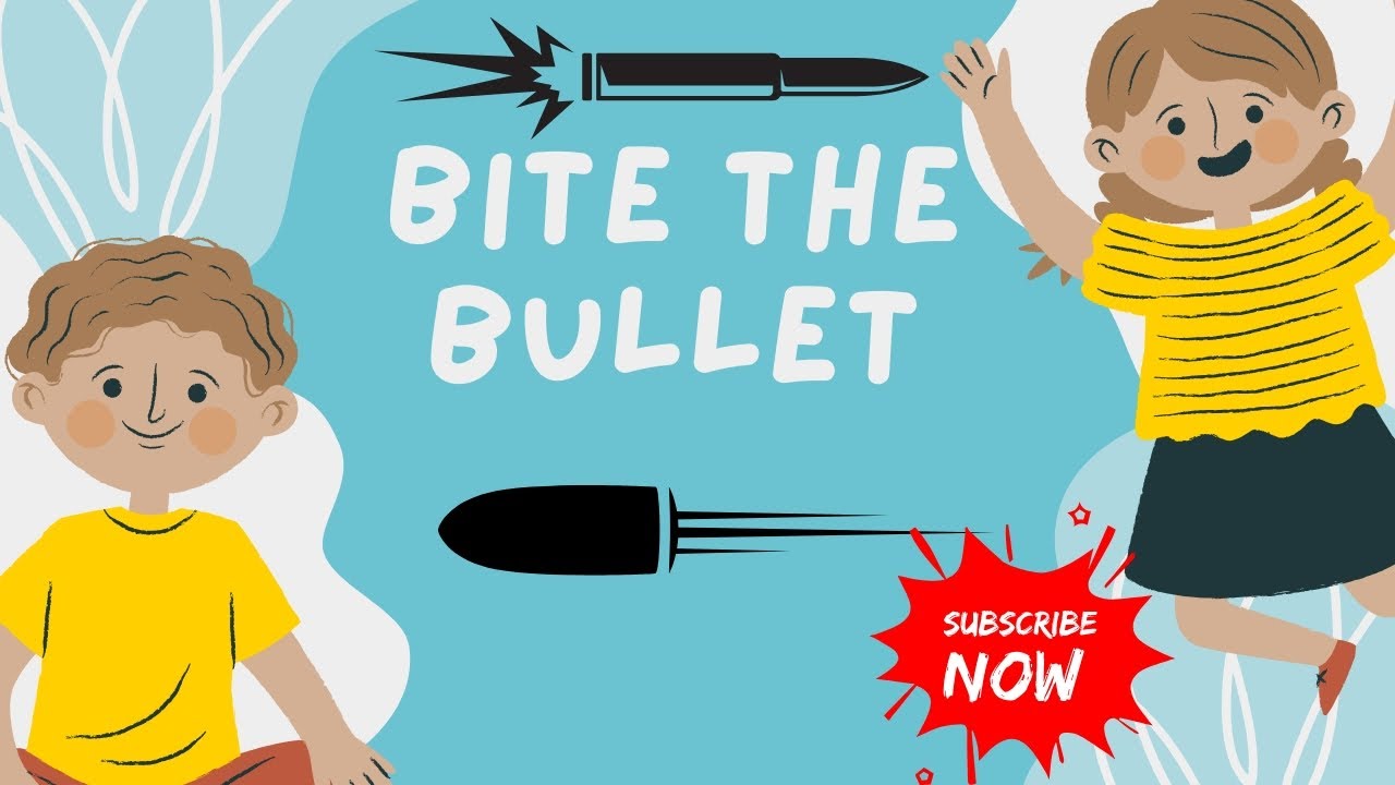 Bite the bullet | Idiom | Phrase | Learn English | Story Sprinkles ...