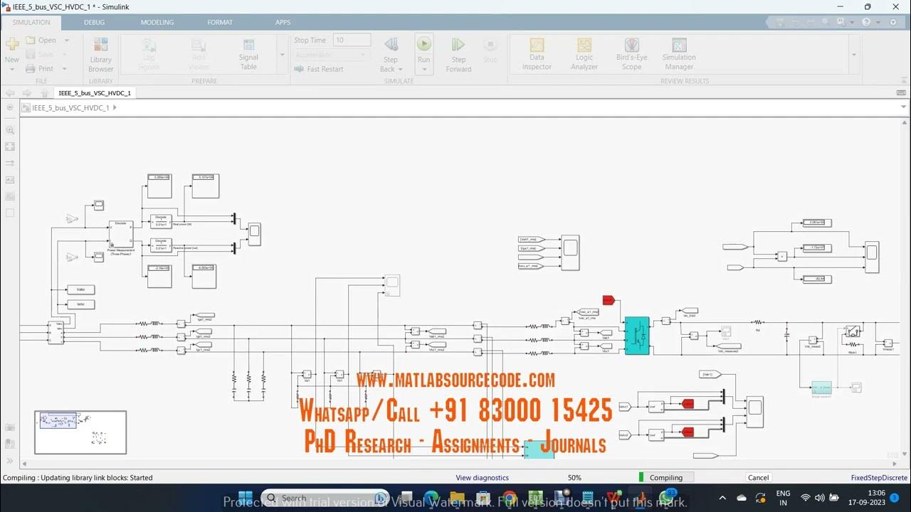 IEEE 5 BUS - VSC HVDC - YouTube