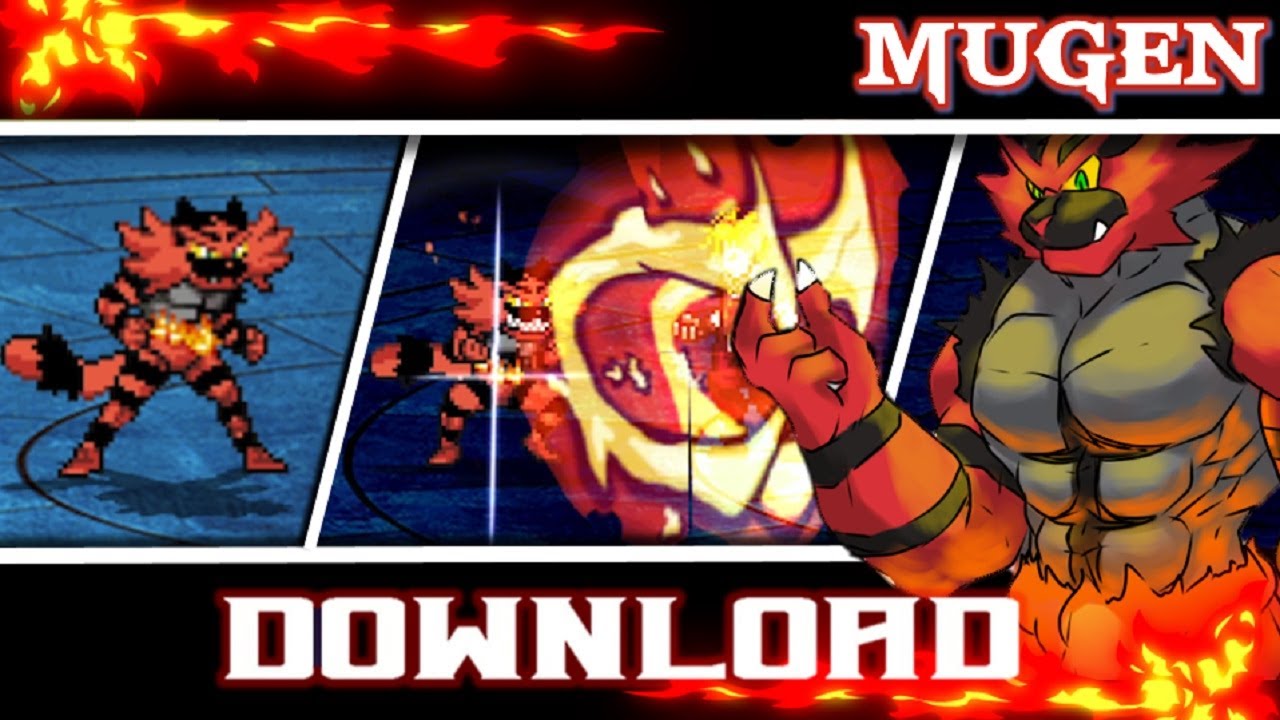🔰 Jump Force Incineroar Pokemon Jus Mugen Jus Char Youtube