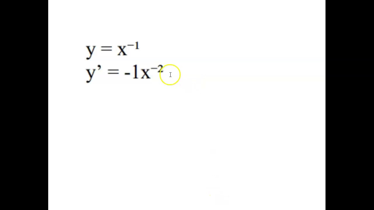 Polynomial Derivative Pattern - YouTube