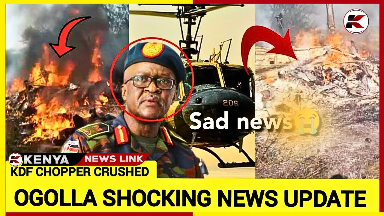 Francis Ogolla Death, fresh details emerge.KDF Chopper crush! What ...