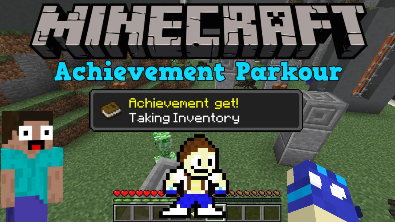 Minecraft achievement city map - mmokmfk