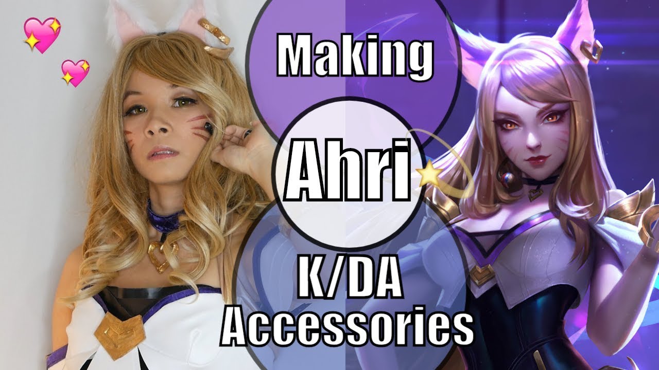 Make KDA Ahri Accessories | How To DIY Cosplay Tutorial - YouTube