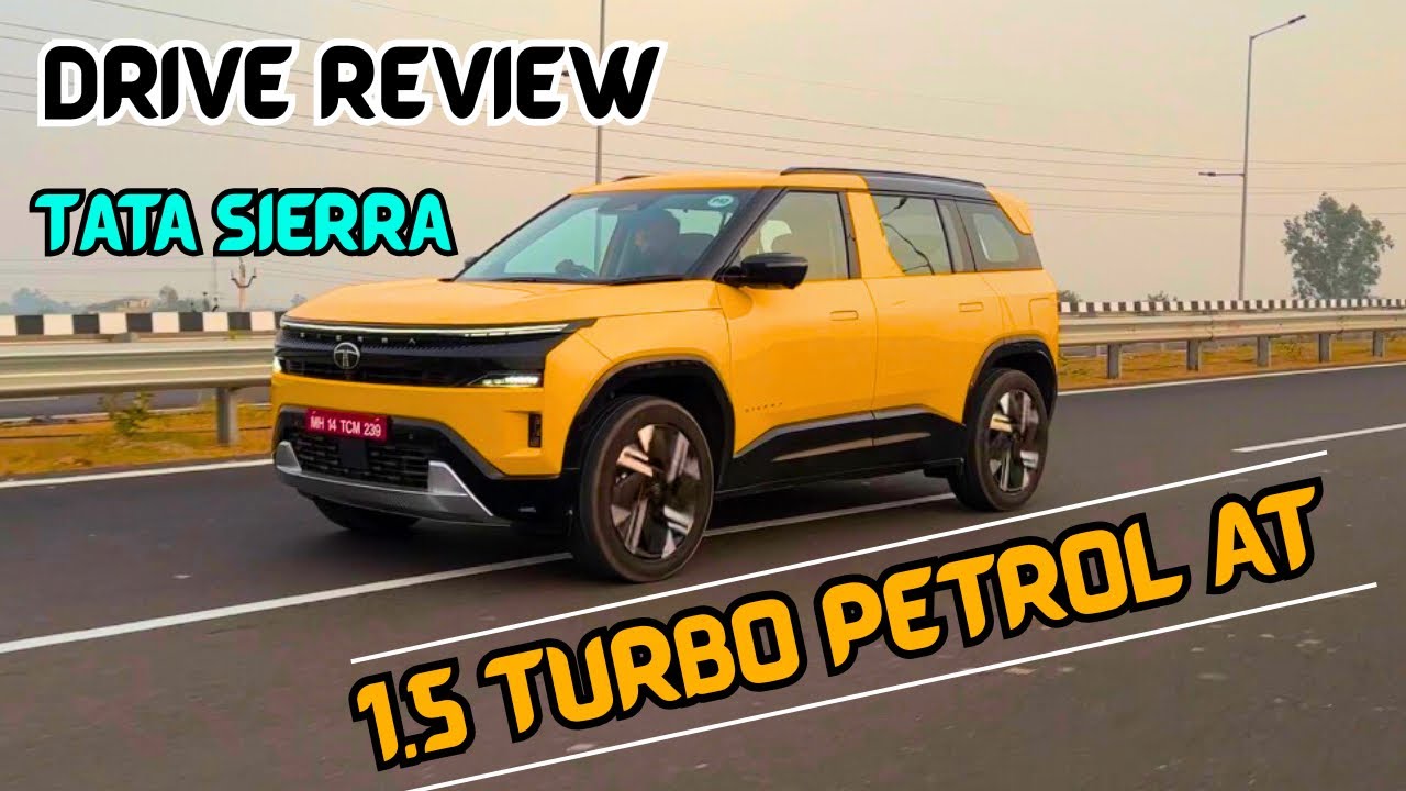 Tata Sierra Turbo AT Review – Power, Speed & Comfort! |Sierra 1.0 Turbo ...