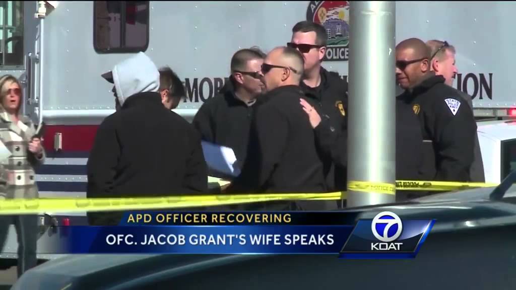 APD Officer Jacob Grant's Wife Speaks - YouTube