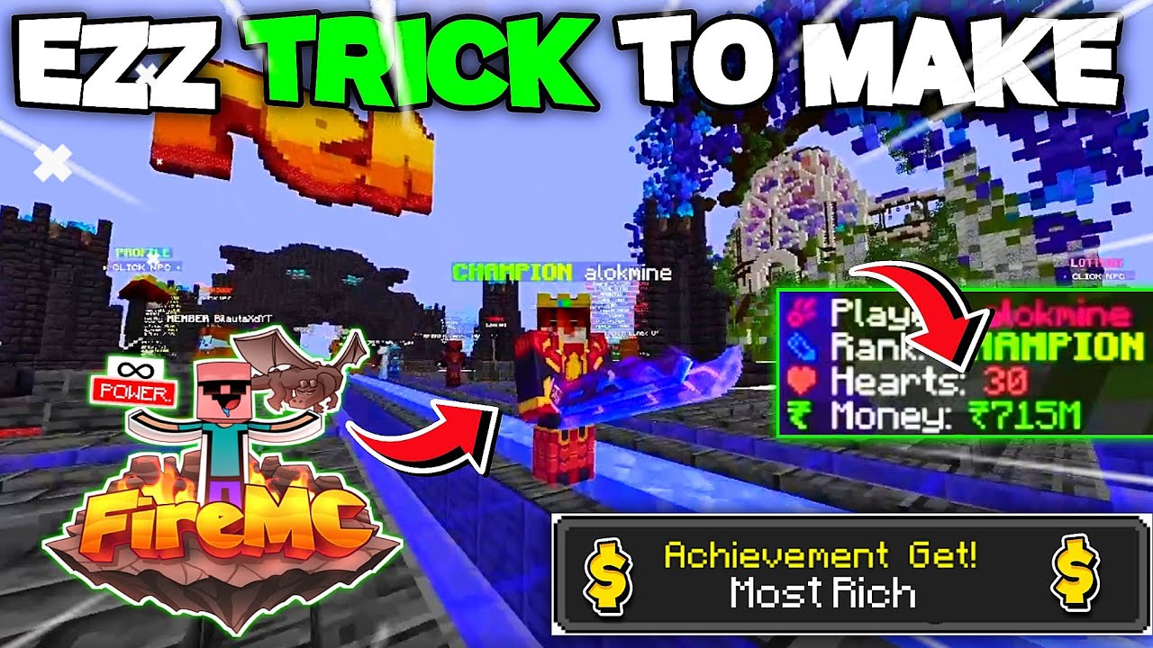 How To Make Money In Fire MC 🔥 Revealing My All Trick || @PSD1 || Ezz ...