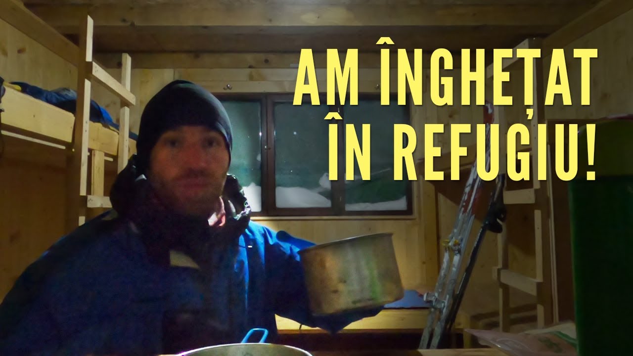 O Noapte Singur la Refugiul Șaua Strunga. Schi de Tură în Munții Bucegi ...